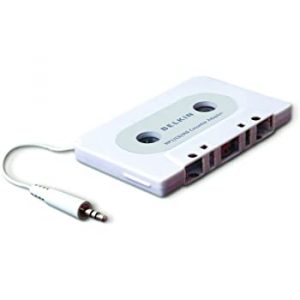 Belkin Mobile Cassette Adapter – 3.5mm Mini Connector to Car Cassette ...