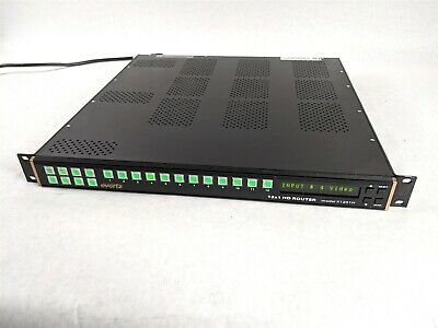 Evertz X1202S SDI router 12×2 – Channel Tek