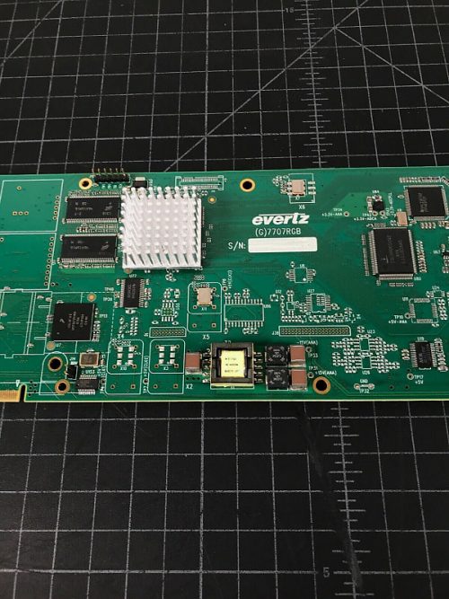 Evertz 7767RGBT-VIP-3G RGBHV/DVI + 2 Analog Audio Coax Transmitter ...