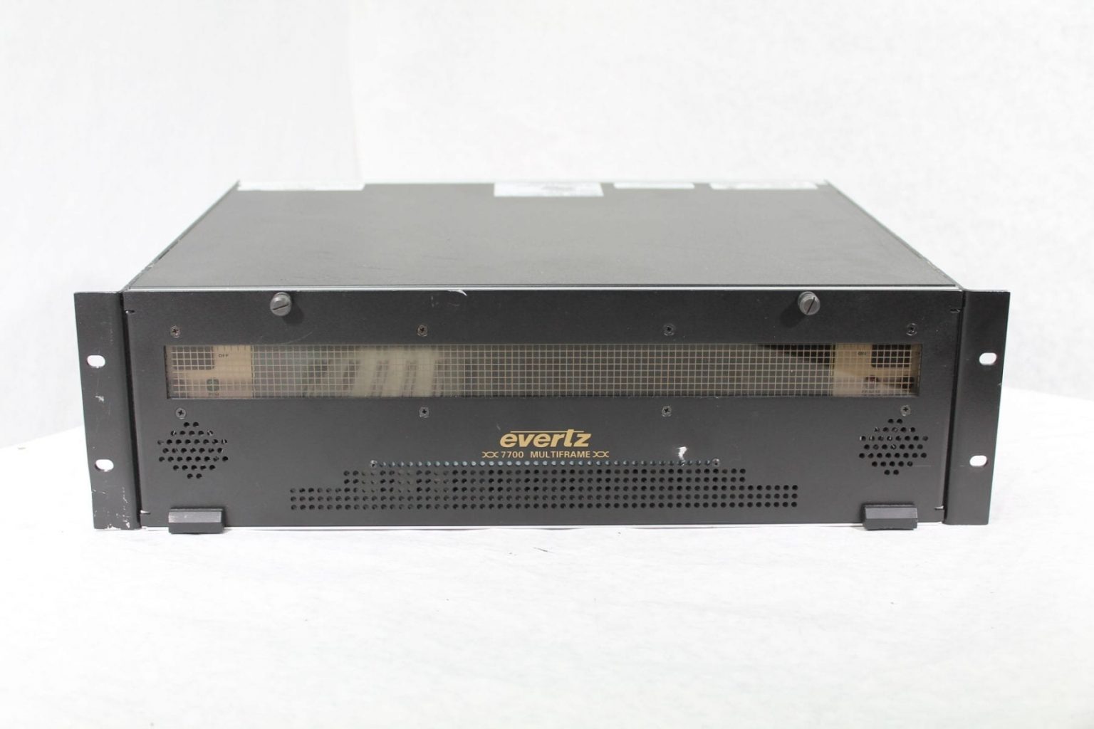 Evertz 7700FR-C MULTI FRAME 3RU – Channel Tek